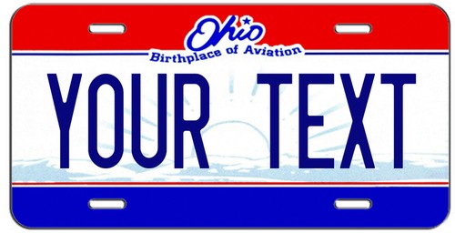PERSONALIZED CUSTOM OHIO VANITY LICENSE PLATE AUTO TAG | eBay