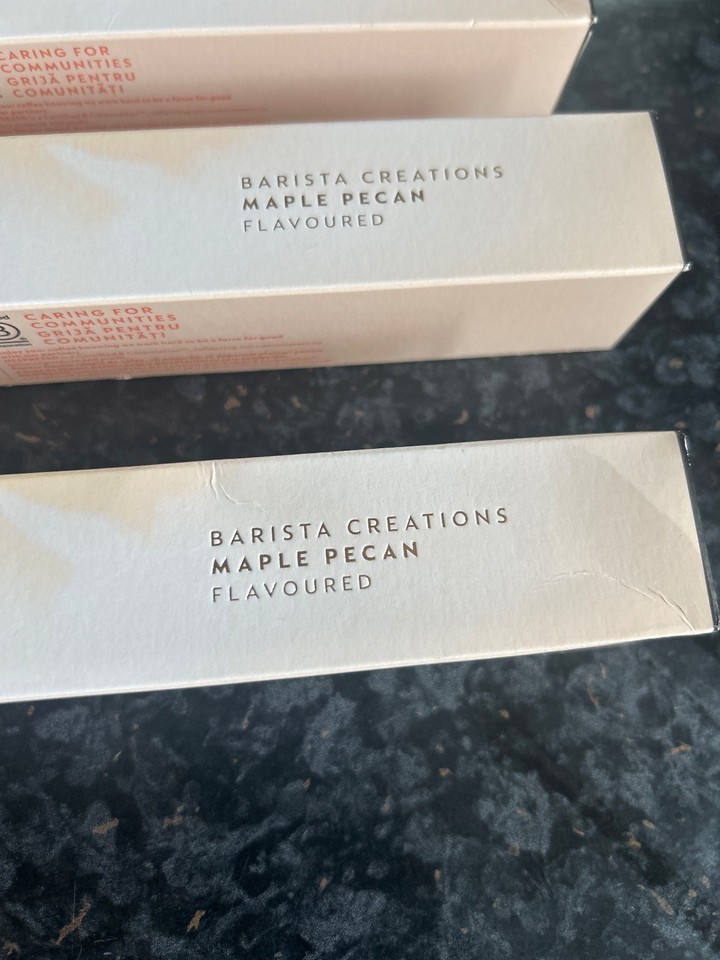 nespresso original coffee pods bundle - limited edition pod Maple Pecan ...