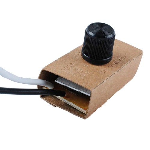 200 Watt Rotary Lamp Dimmer Switch Ul Approved Indoor Use Compatible ...