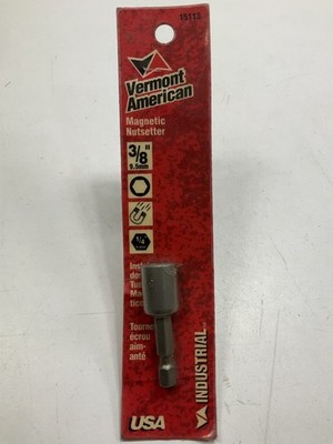 Vermont American 15113 3/8" Magnetic Nutsetter, 1/4" Hex Drive - MADE ...