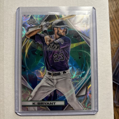 KRIS BRYANT 2022 Topps Cosmic Chrome Refractor Nucleus #175 Rockies MLB ...