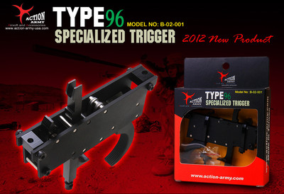 Action Army B02-001 Type 96 Zero Airsoft Trigger Set for Maruzen ...