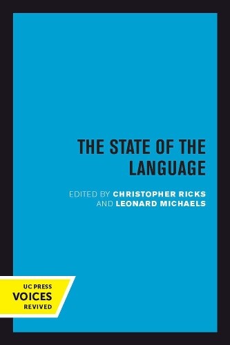 Christopher Ricks The State of the Language (Poche) 9780520301269 | eBay