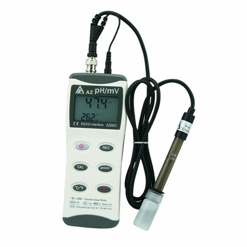 AZ8601 PH Meter pH/mV ORP &Temperature Meter Oxidation Reduction ...