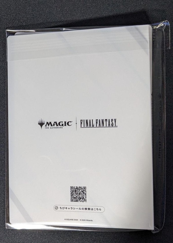 MTG Final Fantasy Official Chibi Chara Sticker Binder Japan Magic ...