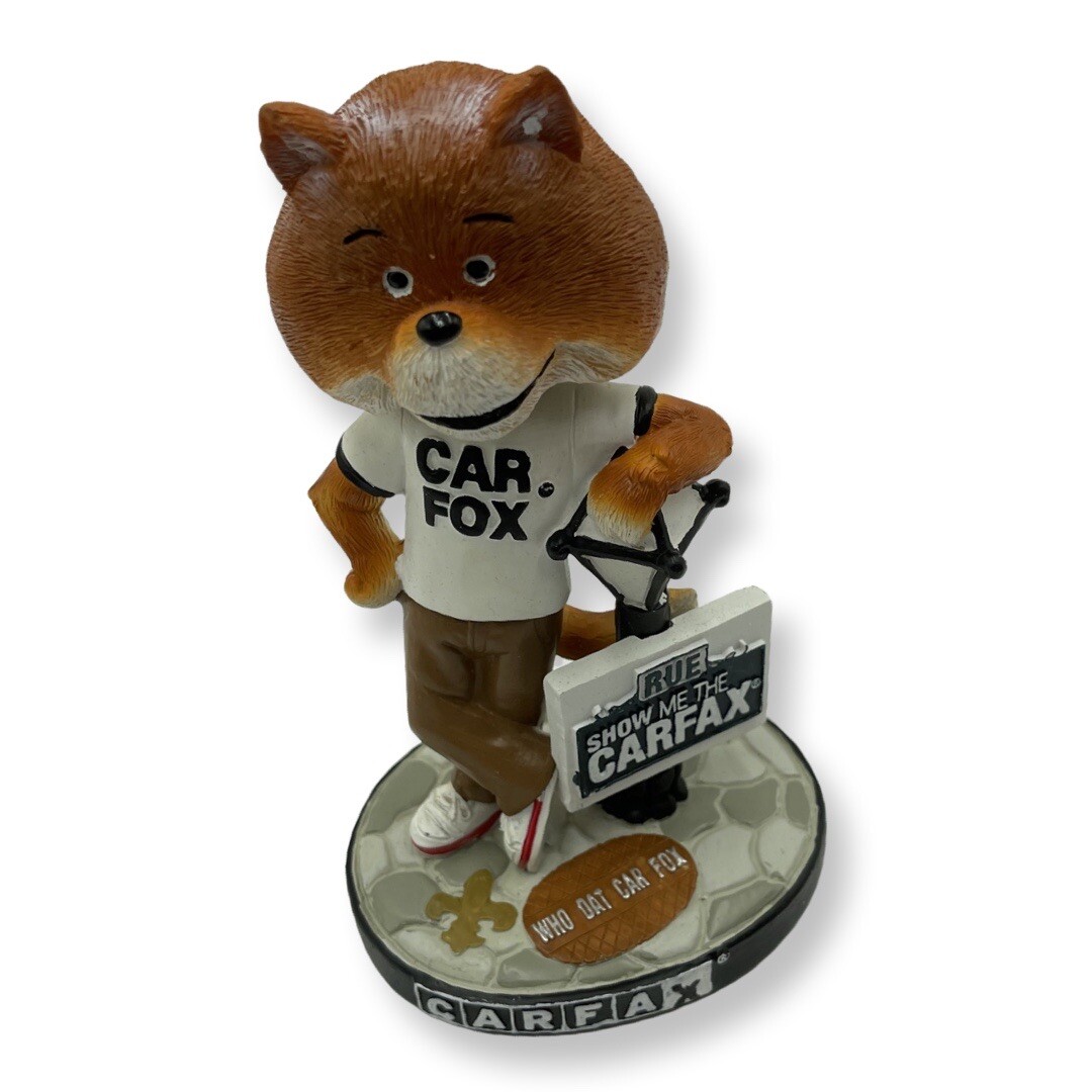 Carfax Car Fox Bobblehead New Orleans 2017 Bobblehead | eBay