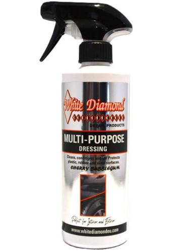 White Diamond Multi Purpose Dressing Spray To Fit Surfaces Clean Shine ...