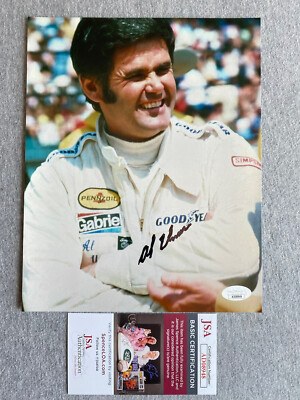 1979 INDIANAPOLIS 500- AL UNSER AUTOGRAPH 8x10 PORTRAIT PHOTO JSA ...