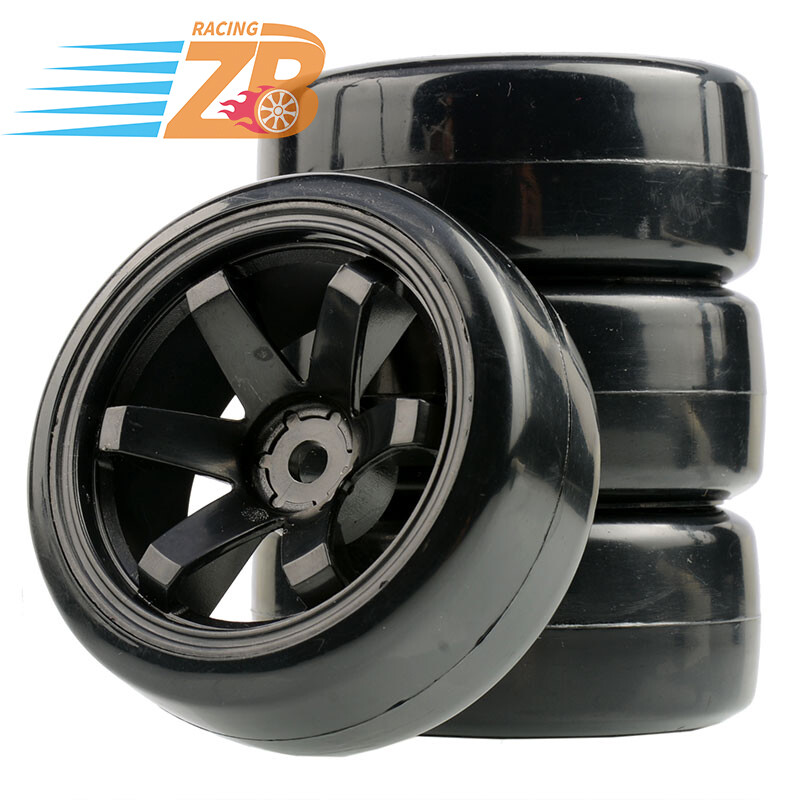 Onroad 1/10 Rc Drift Car Wheels & Tires Set For Yokomo Sakura Tamiya ...