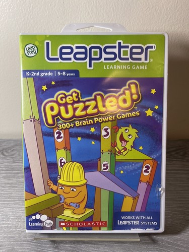 LeapFrog Get Puxxled Learning Game for Leapster Brain Games, K-2nd ...