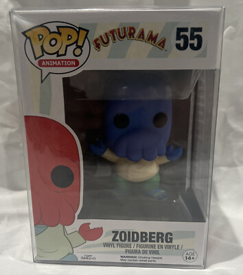 Funko POP! Animation - Futurama Figure - ZOIDBERG (Blue) #55 (Exclusive ...