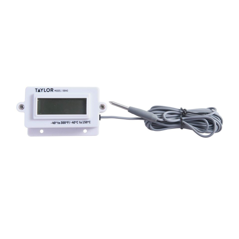 Taylor Precision Products - 9940N Digital Panel Mount Thermometer (-40 ...