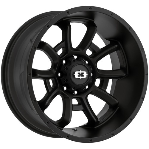 Vision 415 Bomb 20x9 5x5.5" +12mm Satin Black Wheel Rim 20" Inch ...