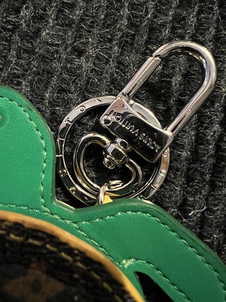 Louis Vuitton LV Monogram Turtle Mini Pouch Keychain Bag Charm | eBay