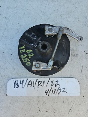 1982 82 YAMAHA YZ 250 490 FRONT BRAKE DUAL LEADING SHOE | eBay