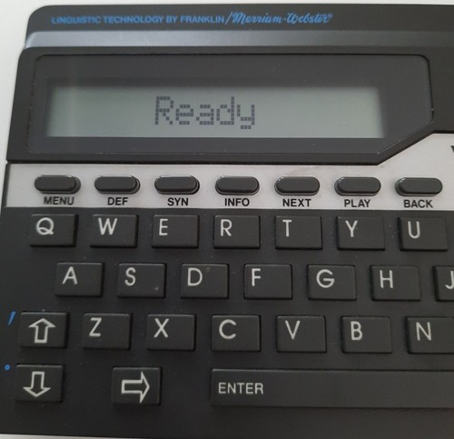 Franklin WORDMASTER DELUXE WM-1055A Pocket Spell Checker Thesaurus Word ...