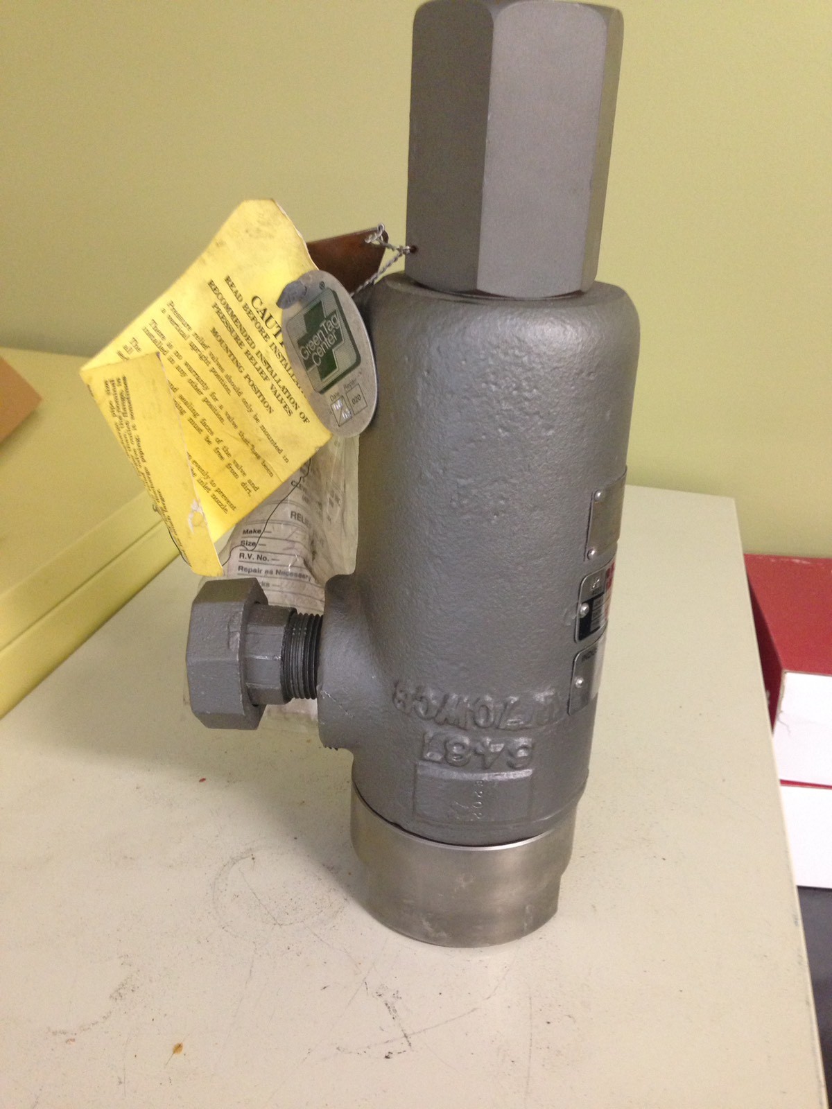 Teledyne Farris Safety Relief Valve Type: 2741 Size: 3/4"x1" | eBay