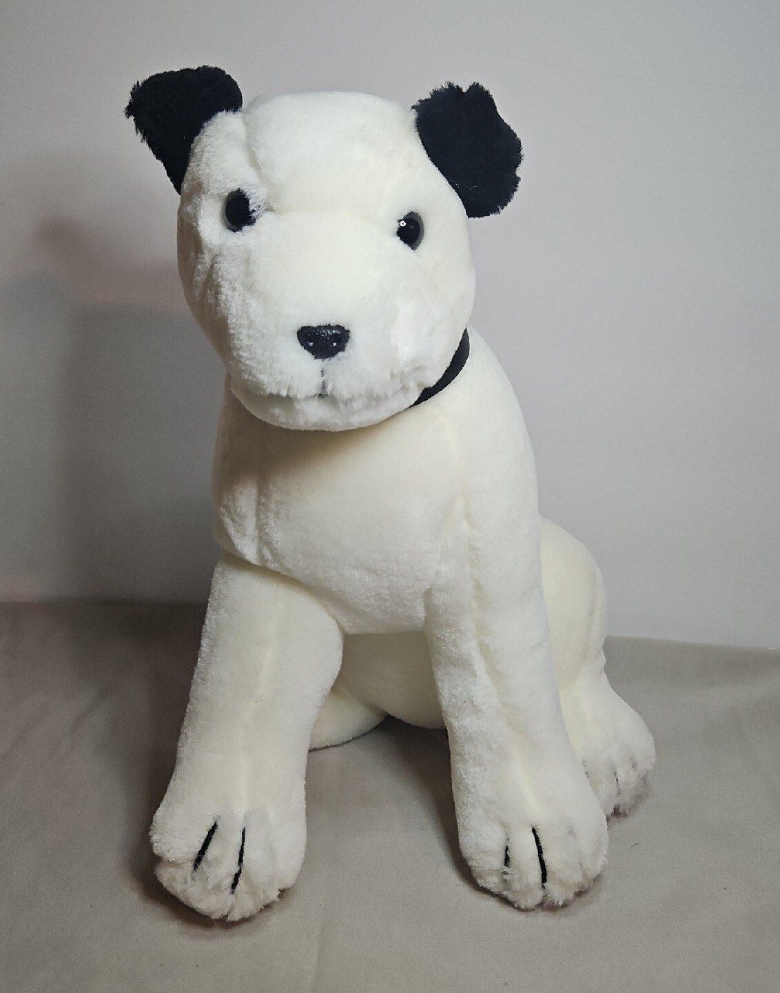 Vintage 1992 Dakin Nipper The RCA Dog Plush Black White Collectible | eBay