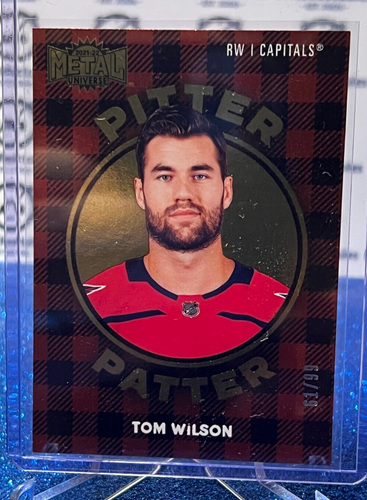 2021-22 SKYBOX METAL TOM WILSON # PP-17 WASHINGTON CAPITALS /99 NHL ...