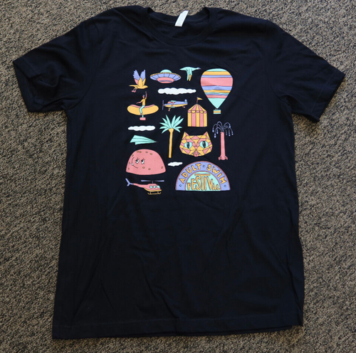 New adult swim Festival 2018 Tee T-Shirt - Size LARGE - Promotional ...
