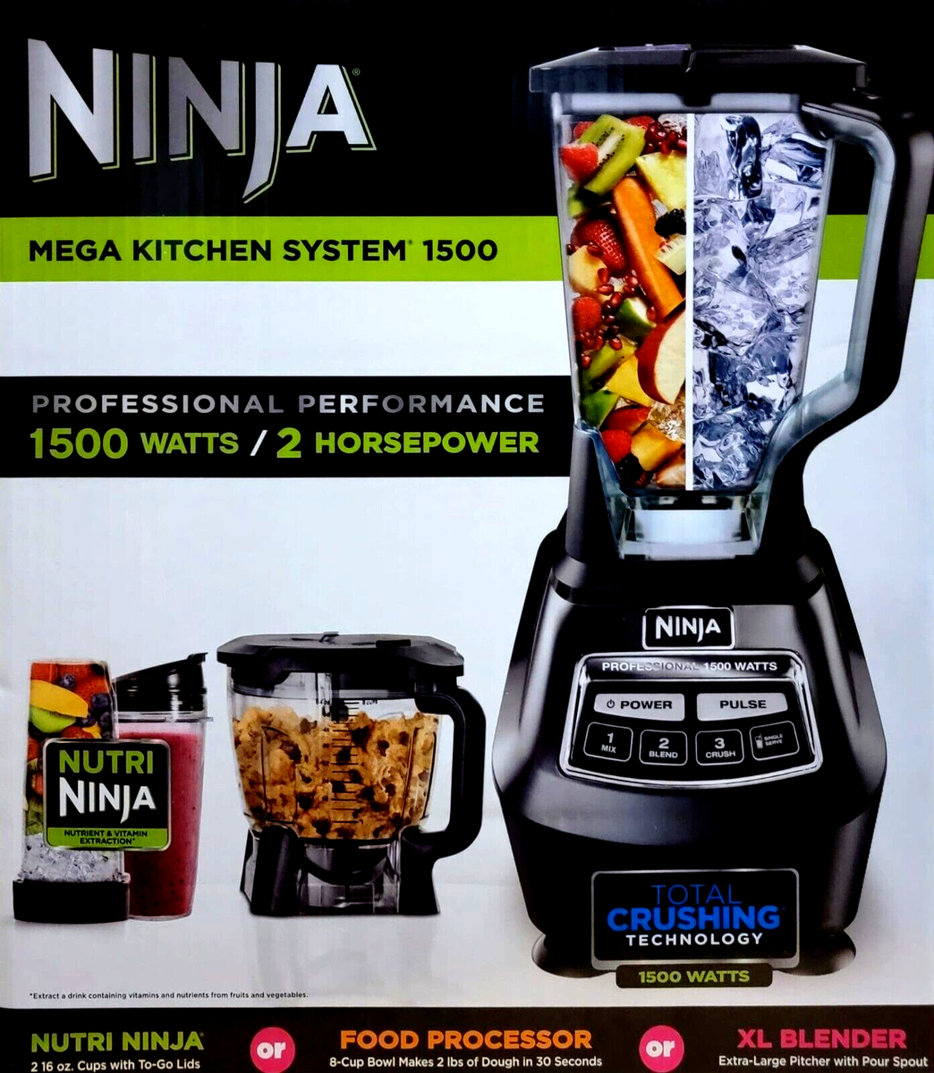Ninja Mega Kitchen System 1500 Ninja BL770 Blender Review Consumer