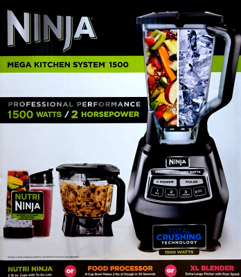 Ninja Mega Kitchen Ninja BL770 Mega Kitchen System 1500W, 4 Functions