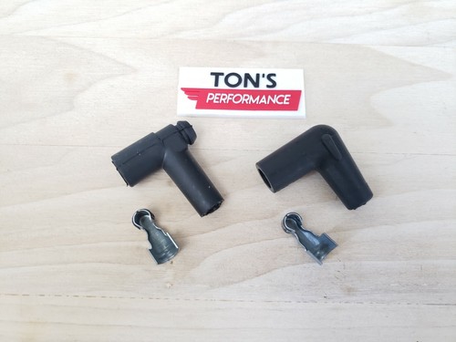 Ignition Spark Plug Wire HEI style Boot Terminal set Right angle 90 ...