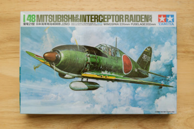 Tamiya 61018 Mitsubishi J2M3 Raiden 1/48 | eBay