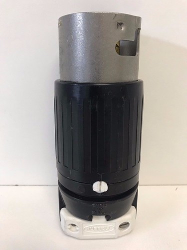 GUARANTEED! HUBBELL 50A 250V 3-POLE 4-WIRE TWIST-LOCK CONNECTOR CS ...