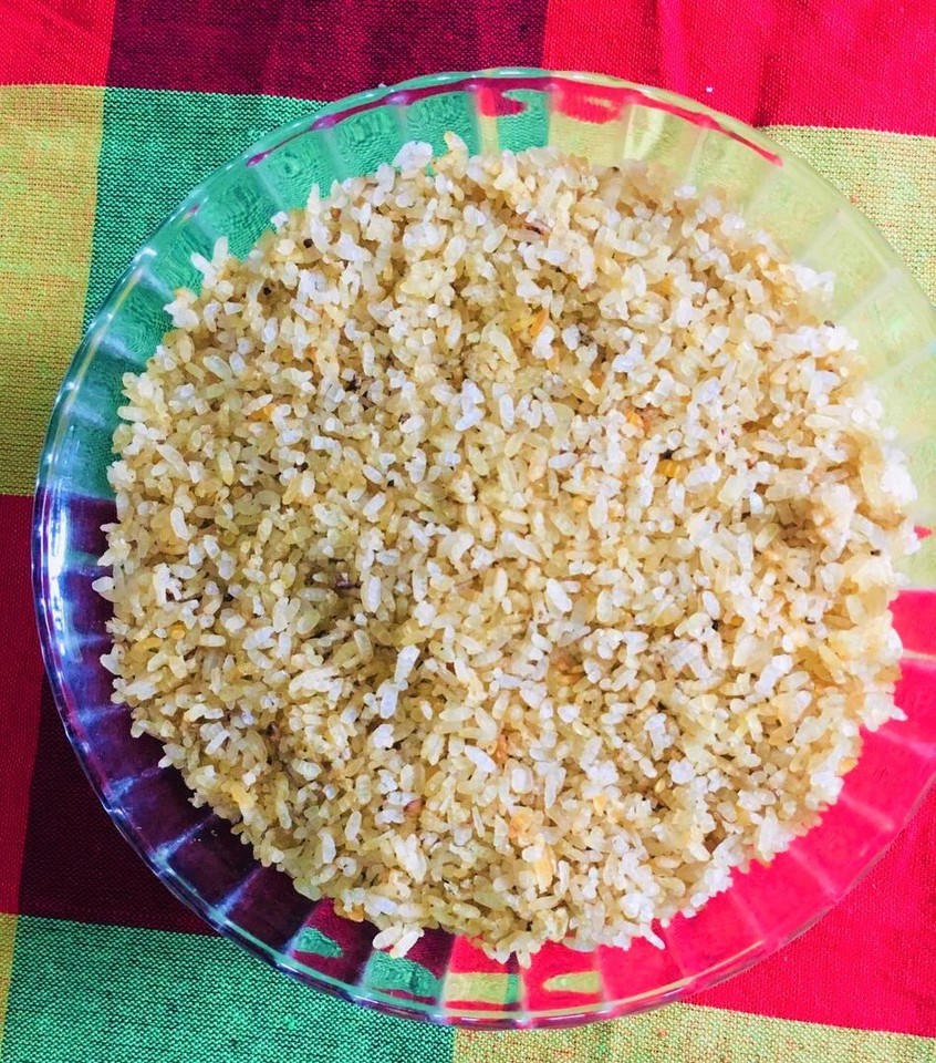 100% Natural Ceylon Roast Rice Powder High Quality Sun Dried Healthy ...