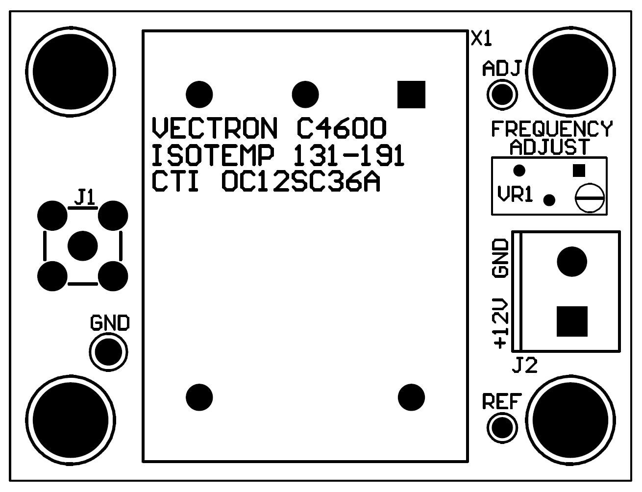 10MHz OCXO Frequency Standard Reference Timebase for Counters and ...