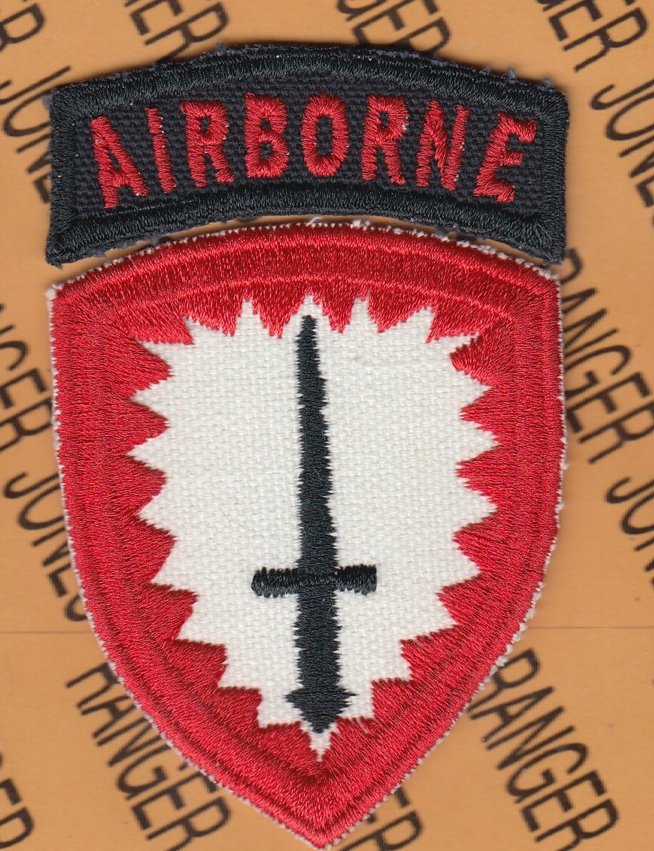US Army Element Special Operations Command Europe SOCEUR OEF patch tab ...