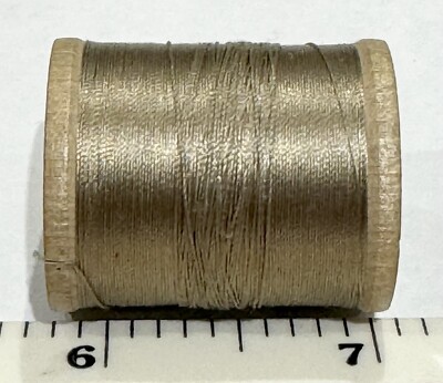 VINTAGE Silk Thread PENIMAID Taupe Fly Fishing Fly Tying Sewing Wood ...