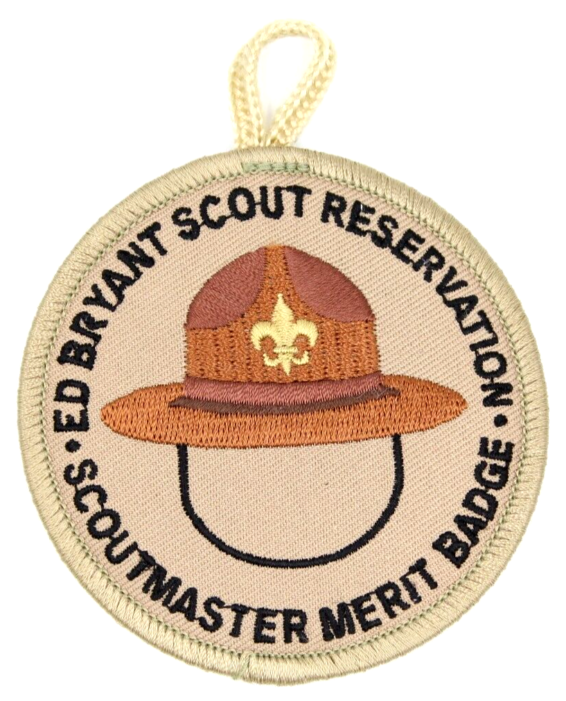 Scoutmaster Merit Badge Ed Bryant Scout Reservation Glacier's Edge ...