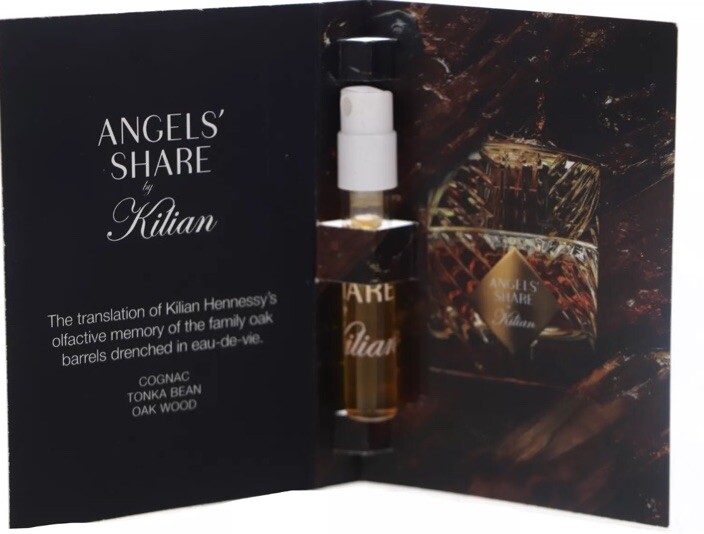 Kilian Angels' Share Eau De Parfum EDP Sample Spray Vial 1.5 ml/0.05 Fl ...