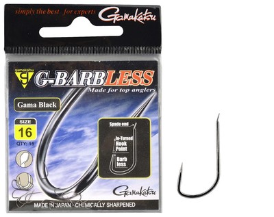 Gamakatsu Gama Black Hooks | eBay UK