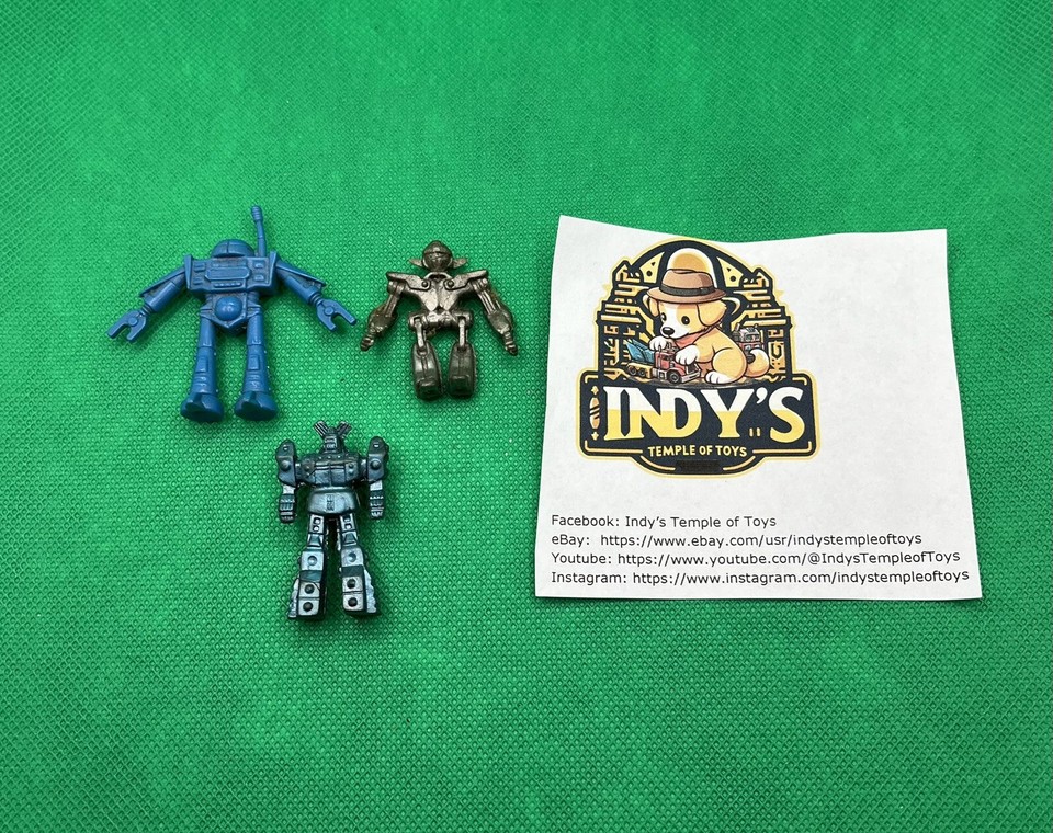 RARE VINTAGE ARCO MICROBOTS ROGUN PLUS 2 1985 G1 TRANSFORMERS TYCO ...