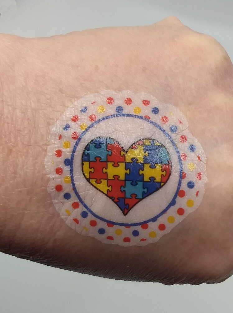 Autism Puzzle Piece Tattoo