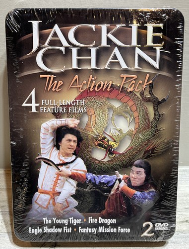 Jackie Chan The Action Pack 4 Film Set 2 DVD 2007 Sealed Tin NEW | eBay