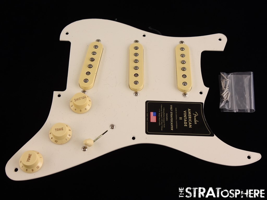 Fender AV II American Vintage 1957 Strat, LOADED PICKGUARD ...