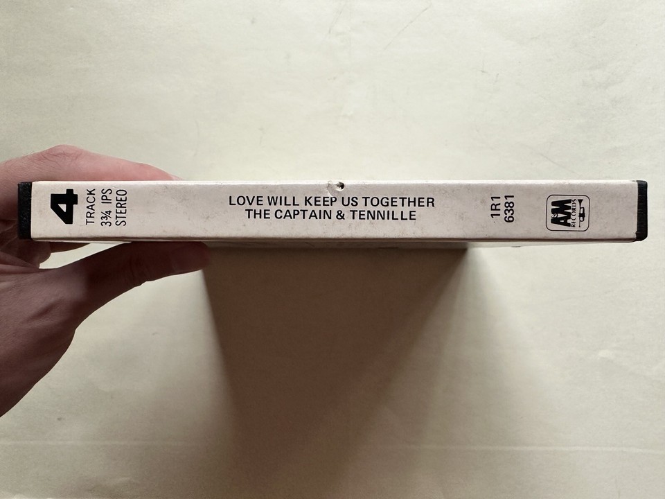 Captain & Tennille Love Will Keep Us Together Reel 3 ¾ ips 4-Track ...