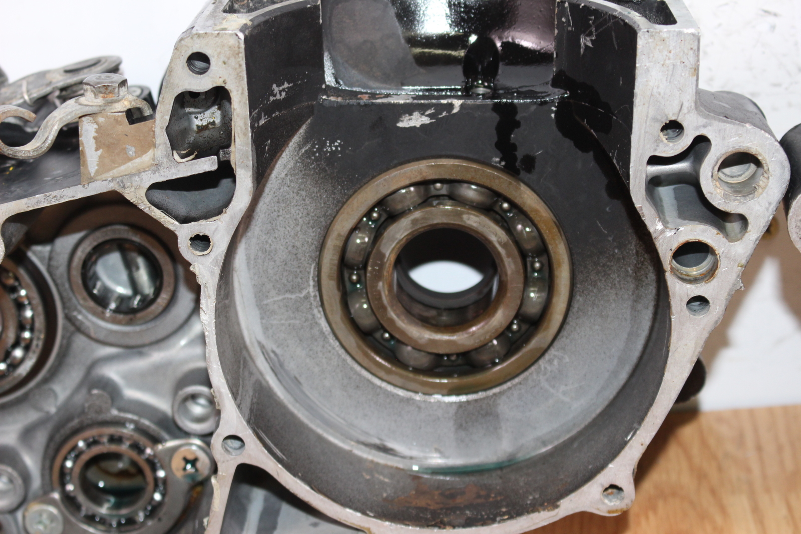 1979 YAMAHA YZ400 Engine Cases / Crankcase Motor Case | eBay