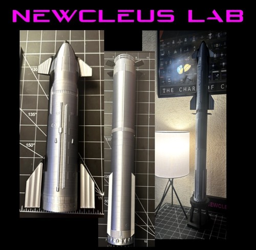 SpaceX Starship Model With Orbital Launch Table (1:198 Scale) | eBay