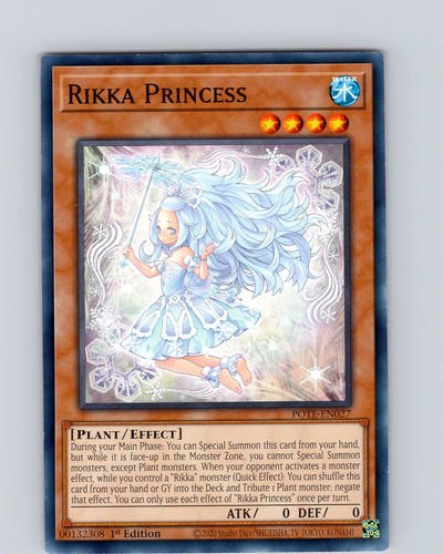 Yu-Gi-Oh TCG Rikka Princess POTE-EN027 1st Edition Common Card NM | eBay