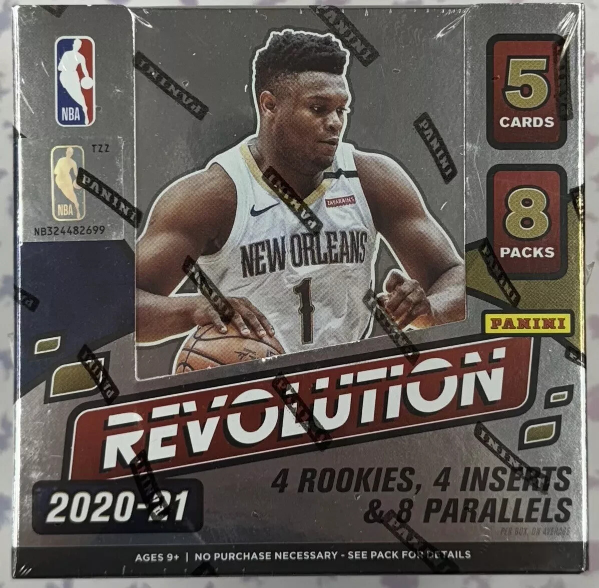 All Years of Panini Revolution Basketball Cards with Big Image Gallery