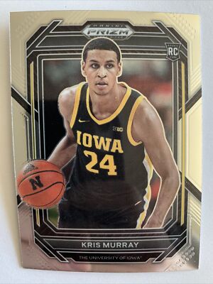 2023 Panini Prizm Draft Picks Kris Murray RC #49 Iowa Rookie Card | eBay