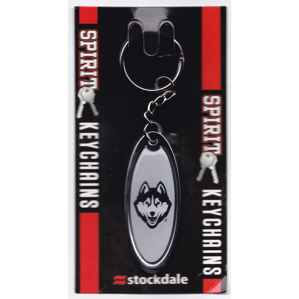 Uconn Huskies Key Chain - Chrome | eBay