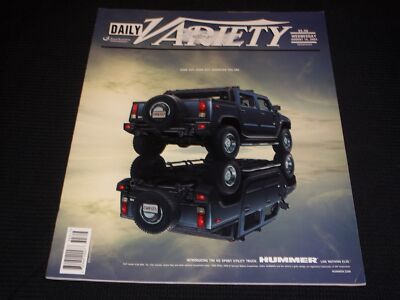 2004 AUGUST 18 DAILY VARIETY MAGAZINE - HUMMER H2 COVER - O 13005 | eBay