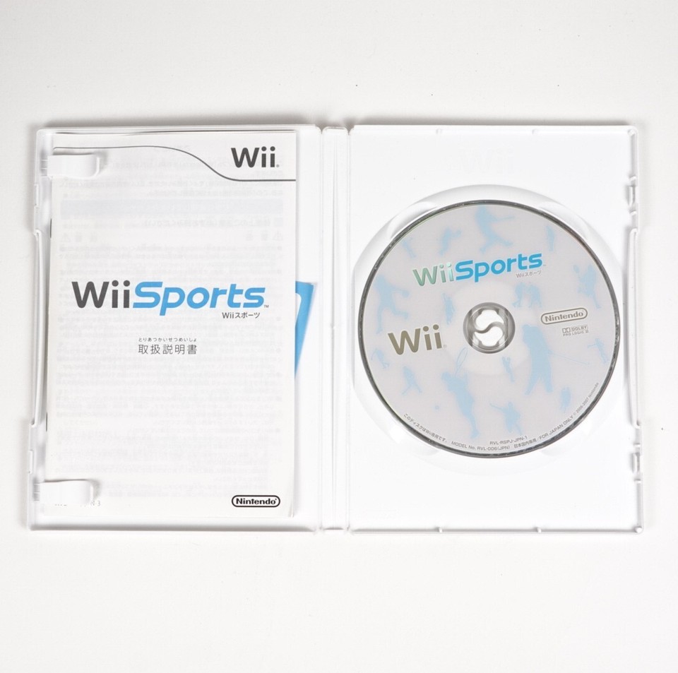 【REGION LOCKED】Wii Sports Nintendo Wii JAPANESE VERSION US Seller | eBay