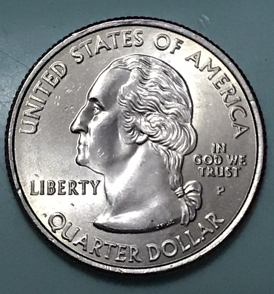 2005 P Oregon Quarter Die Crack Error Coin | eBay